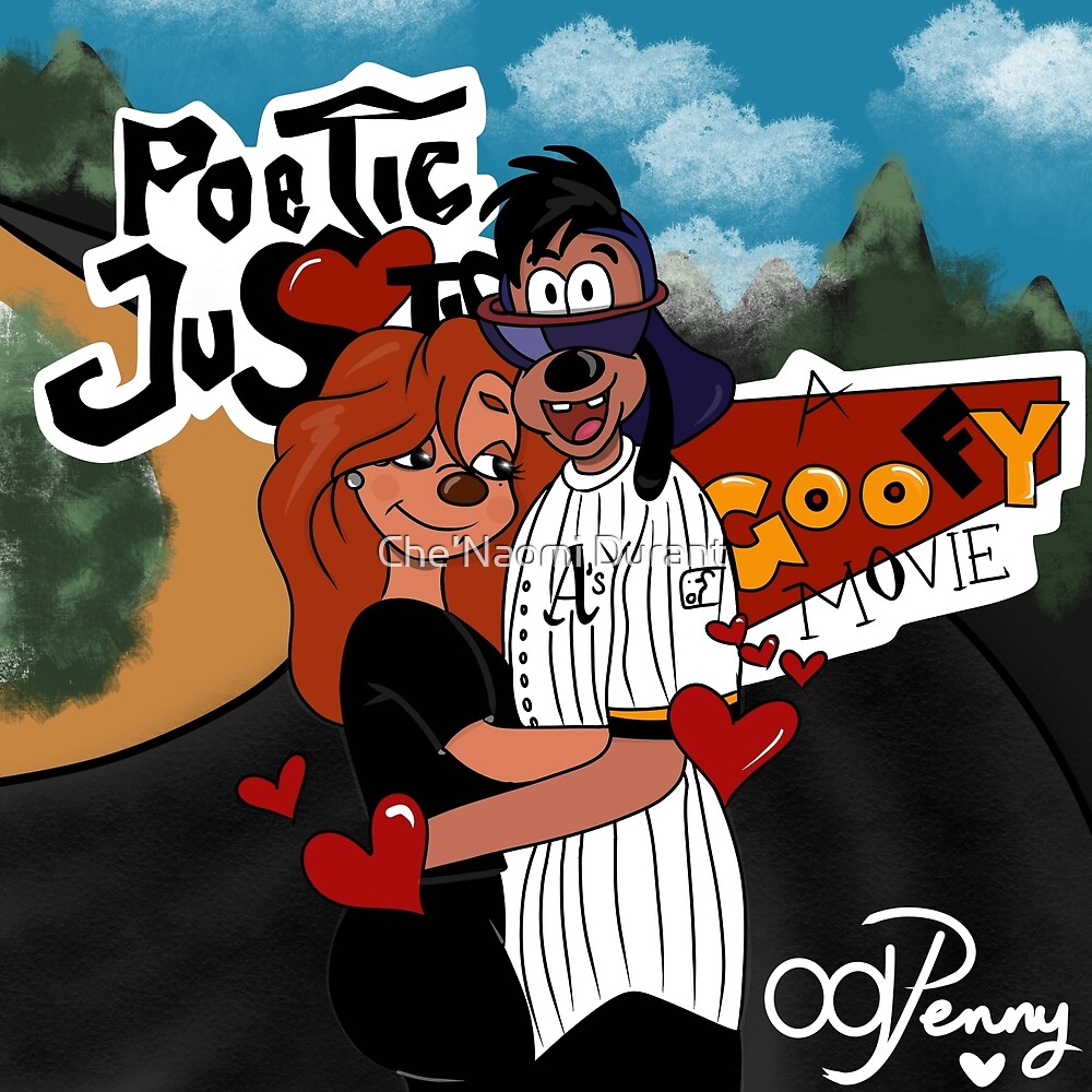 "A Poetic Goofy Love" by OG Penny | Redbubble