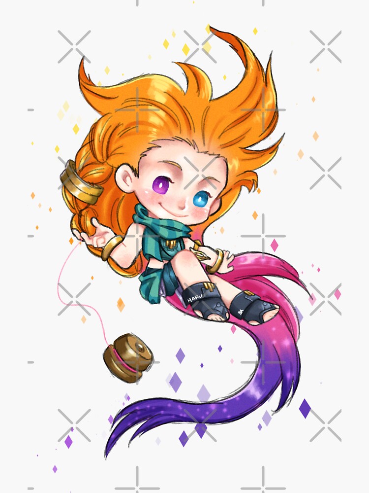 "Zoe" Sticker for Sale by HrshyC | Redbubble