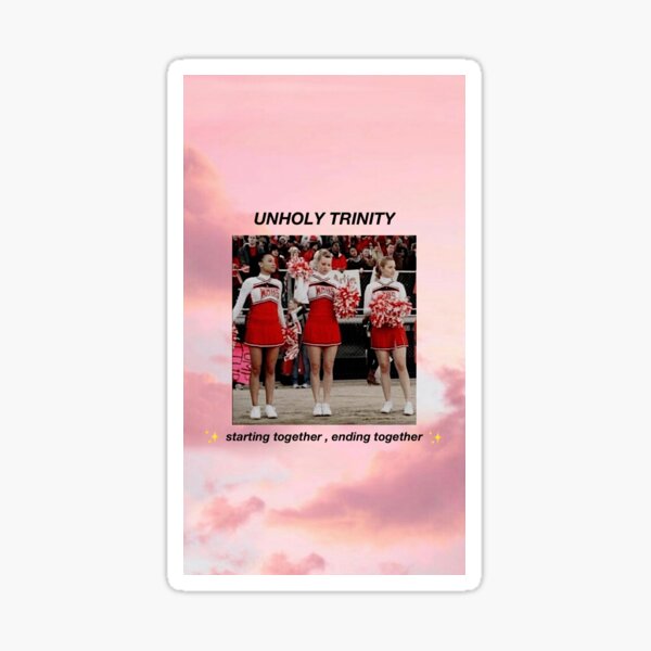 "Unholy Trinity" Sticker by albalialife | Redbubble