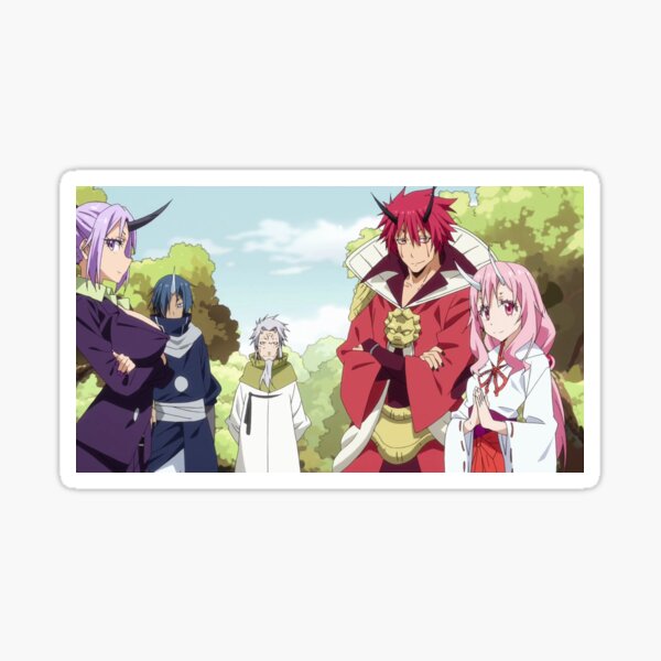 "Oni Family" Sticker for Sale by yeetingyobish | Redbubble