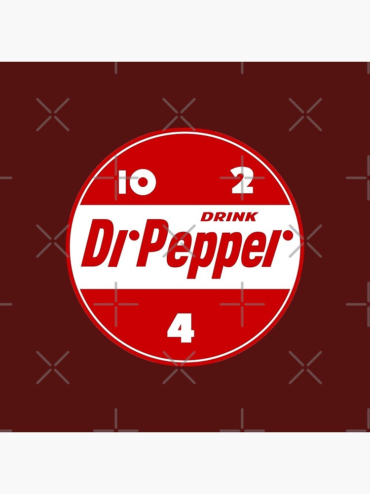 "1950's Dr Pepper" Pin for Sale by Bloxworth | Redbubble