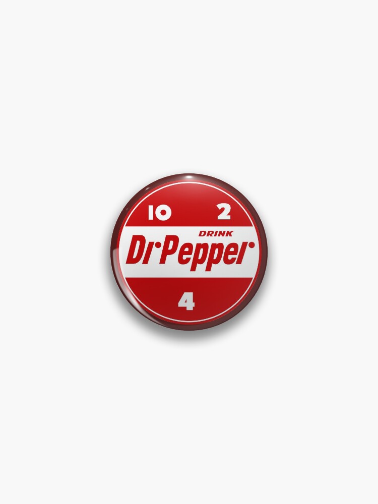 "1950's Dr Pepper" Pin for Sale by Bloxworth | Redbubble