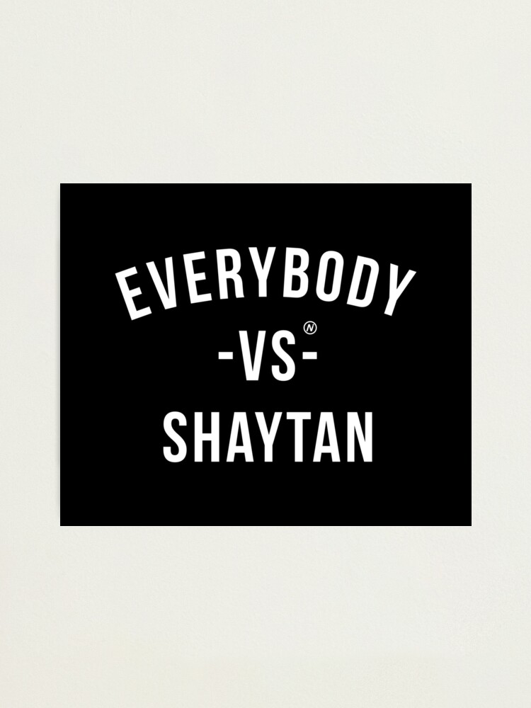 Lámina fotográfica «Todos contra Shaytan - Recordatorio de obras de ...