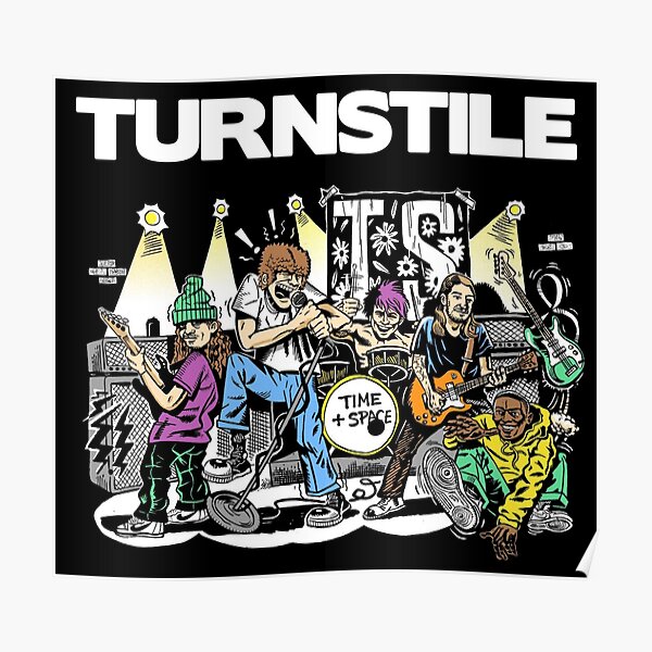 "TURNSTILE" Poster for Sale by wayanhwahyu | Redbubble