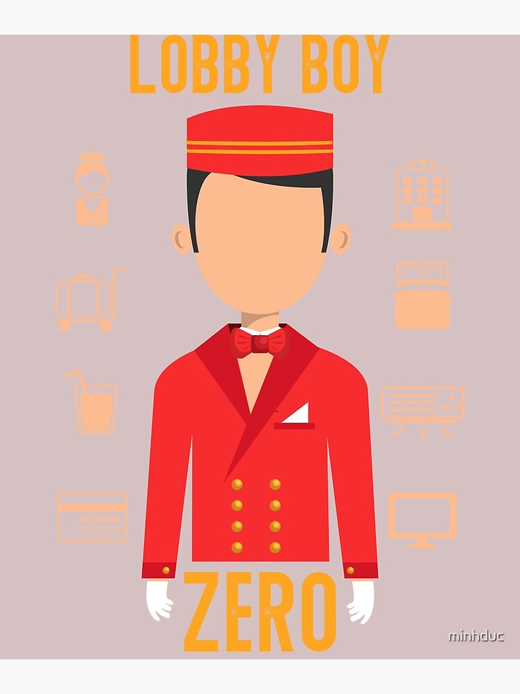 "Lobby Boy Zero" Poster by minhduc | Redbubble
