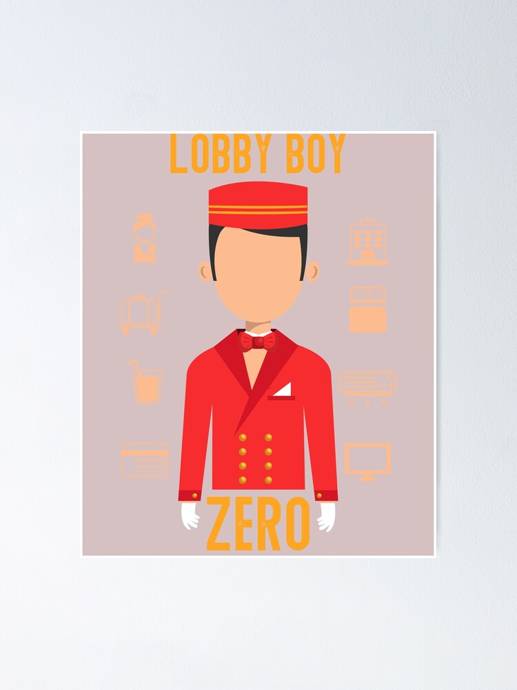 "Lobby Boy Zero" Poster by minhduc | Redbubble