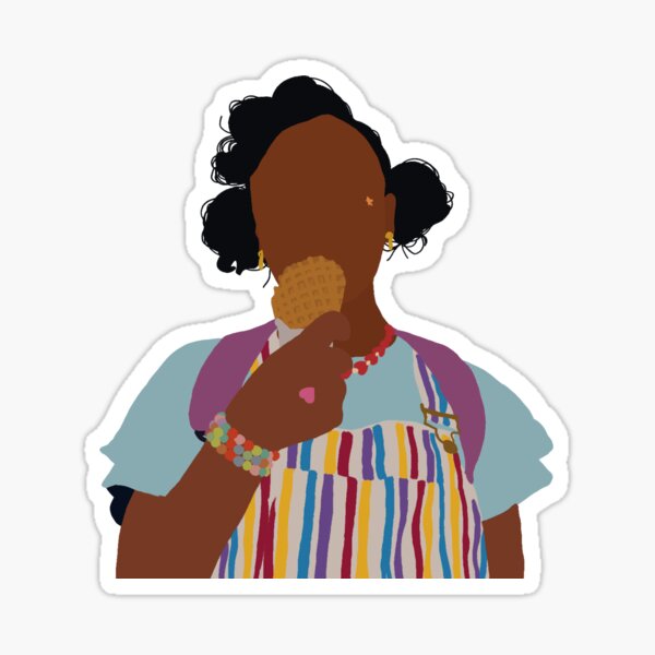 "Erica in mall" Sticker by Elenkaaa | Redbubble
