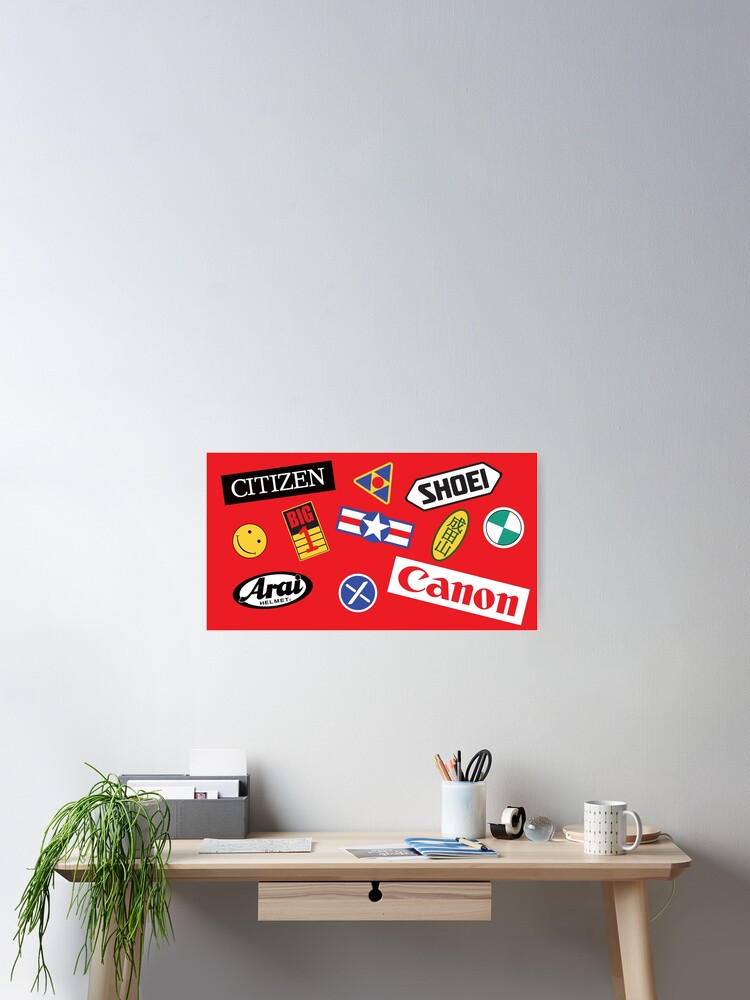 "Akira Bike Decals" Poster for Sale by isacrosta | Redbubble