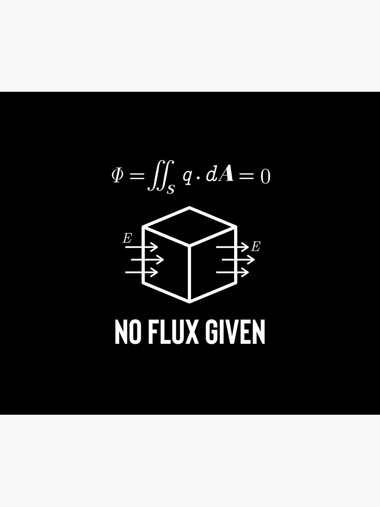 "No Flux Given" Poster for Sale by Arbaz | Redbubble
