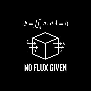 "No Flux Given" Sticker for Sale by Arbaz | Redbubble
