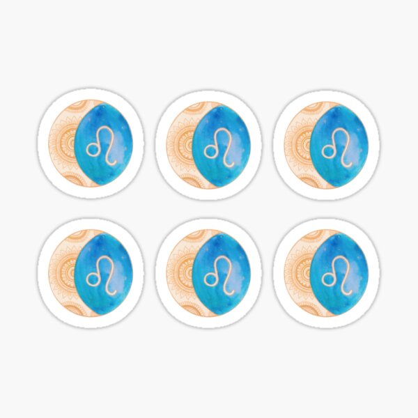 "Leo Zodiac Sign" Sticker for Sale by apandey | Redbubble