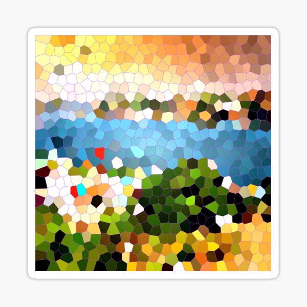 "Cells" Sticker for Sale by cyan-tv | Redbubble