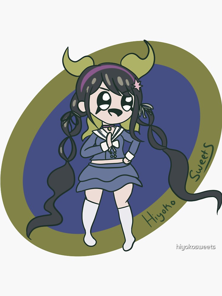 "Tenko Chabashira Chibi" Sticker for Sale by hiyokosweets | Redbubble