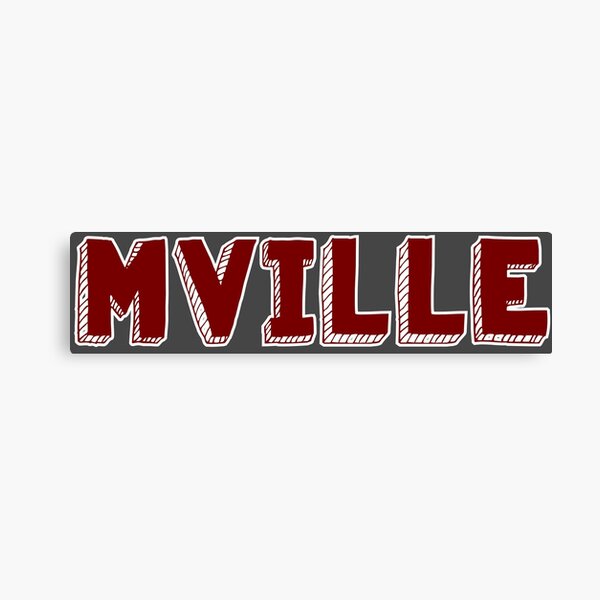 Manhattanville College Mville Valiants Canvas Prints | Redbubble