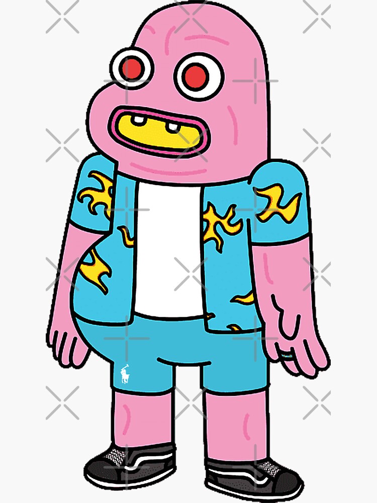 "ODD FUTURE" Sticker for Sale by Superjamba | Redbubble