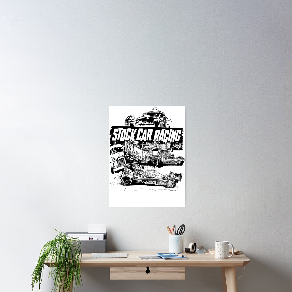"BriSCA F1 Stock Cars Evolution to Stu Smith Jnr" Poster for Sale by ...
