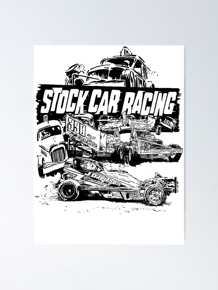 "BriSCA F1 Stock Cars Evolution to Stu Smith Jnr" Poster for Sale by ...