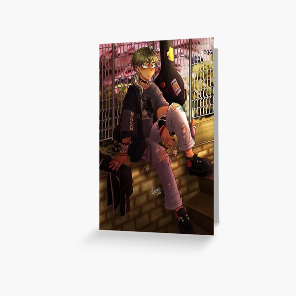 Carte de vœux « Punk Yamaguchi Tadashi - Haikyuu Karasuno », par ...