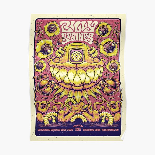 Billy Strings Posters | Redbubble