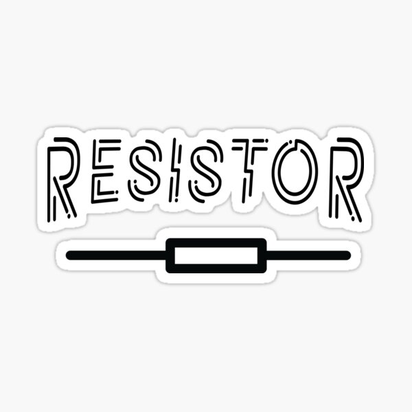 "Resistor" Sticker by Mehdijahour | Redbubble