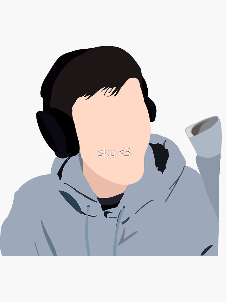 "GeorgeNotFound " Sticker for Sale by freshsky6 | Redbubble