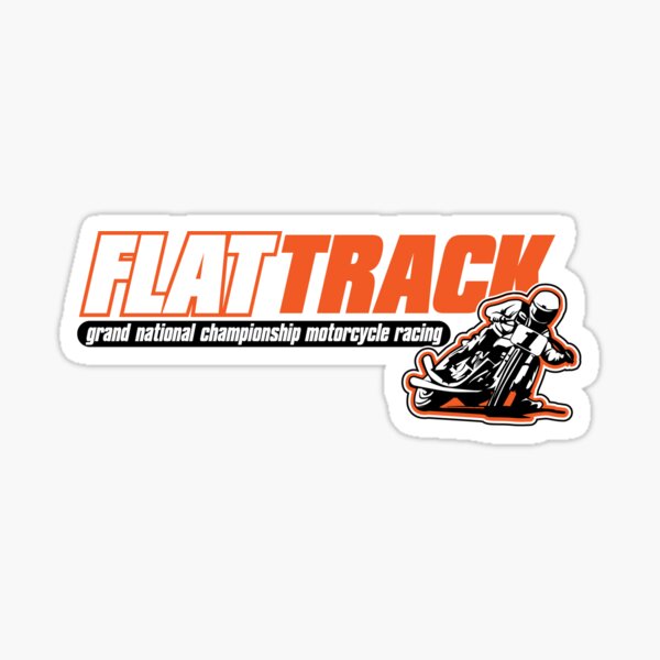 "Flat Track-Grand Nat'l Championship Racing " Sticker for Sale by ...