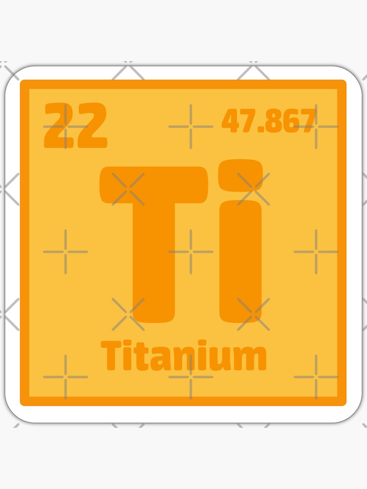"Element Titanium Sticker" Sticker for Sale by FinnicusMertens | Redbubble