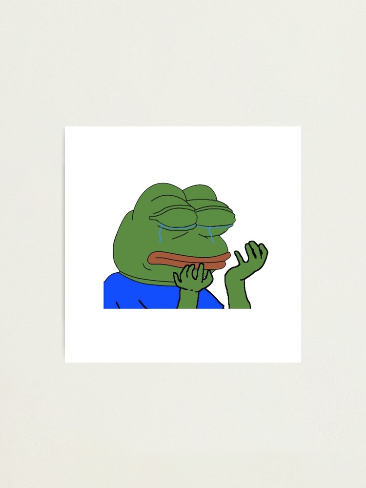 "Pepe Hands Meme " Photographic Print for Sale by starlighttshop ...