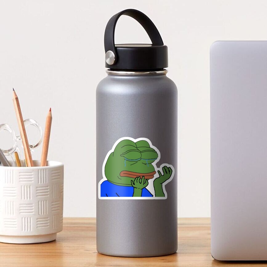 "Pepe Hands Meme " Sticker for Sale by starlighttshop | Redbubble