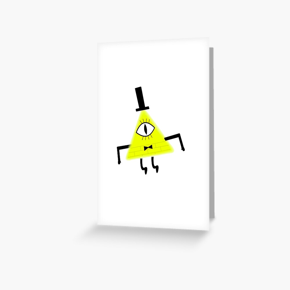 "Bill Cipher" Greeting Card by TheFlare1 | Redbubble