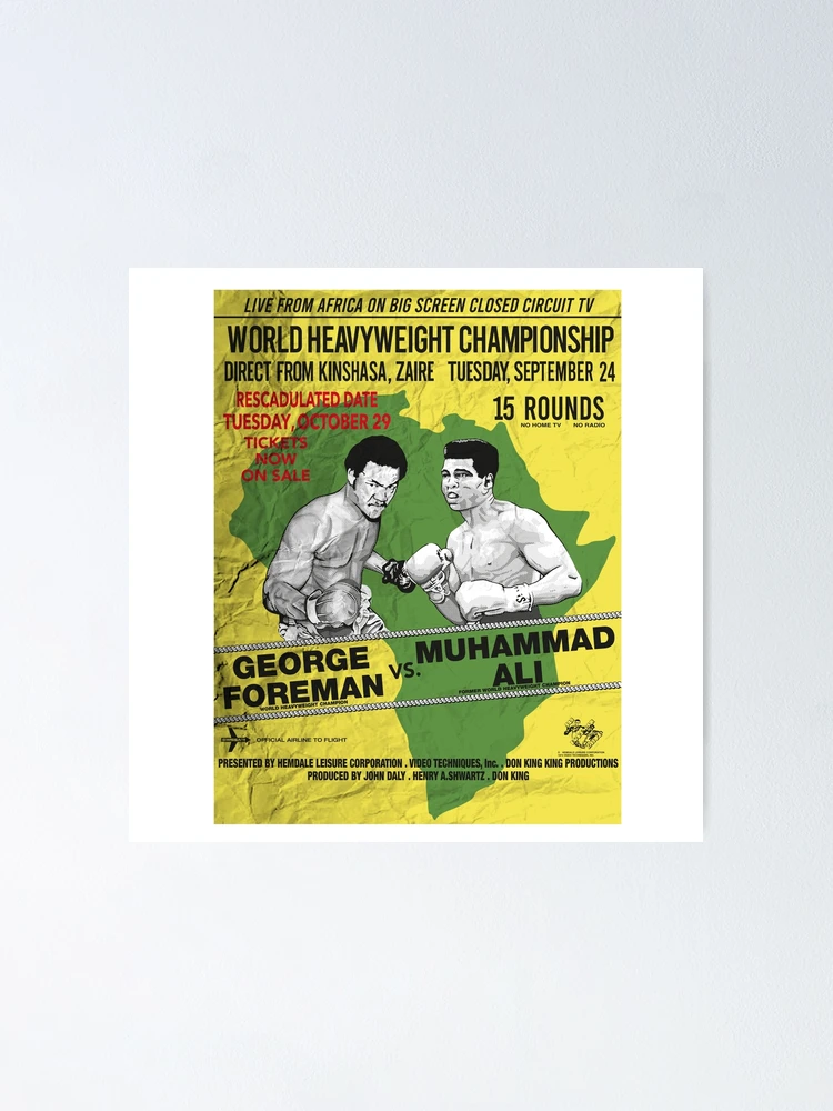 Rumble In The Jungle Poster