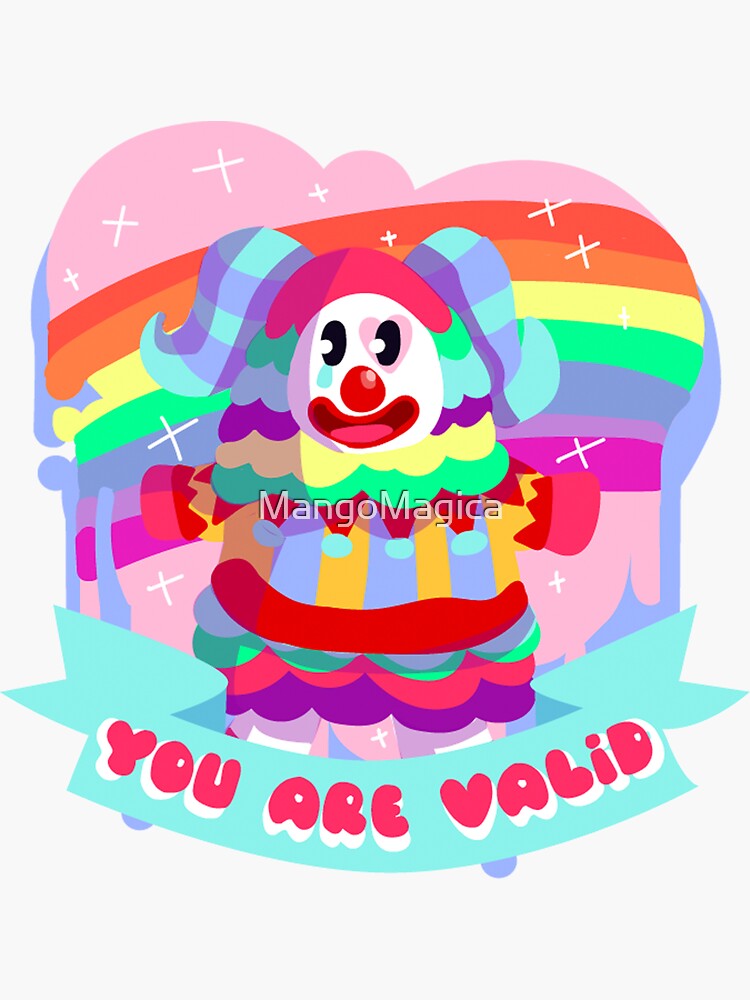 "You are valid!" Sticker for Sale by MangoMagica | Redbubble