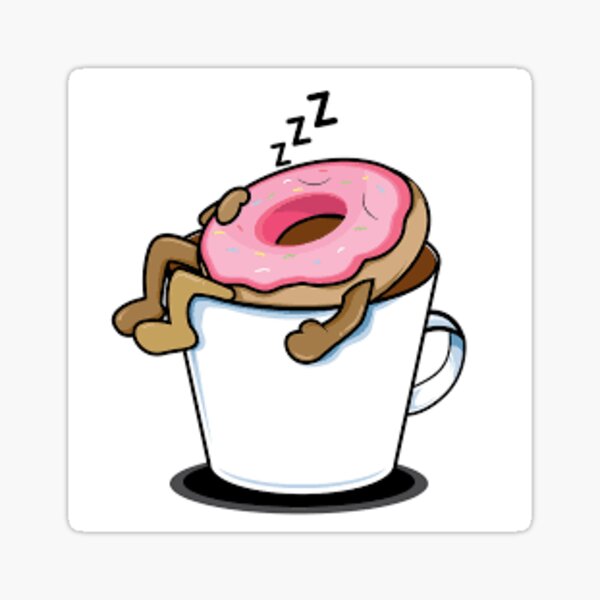 "coffee sticker" Sticker by BriggmanNiles | Redbubble