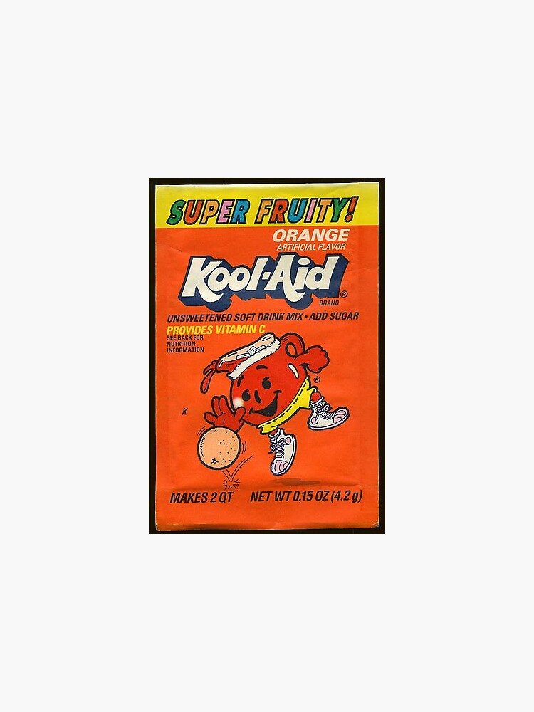 "Retro Kool-Aid" Sticker for Sale by Kaylarian | Redbubble