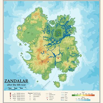 "Detailed Zandalar map" Sticker by Sturmbart | Redbubble