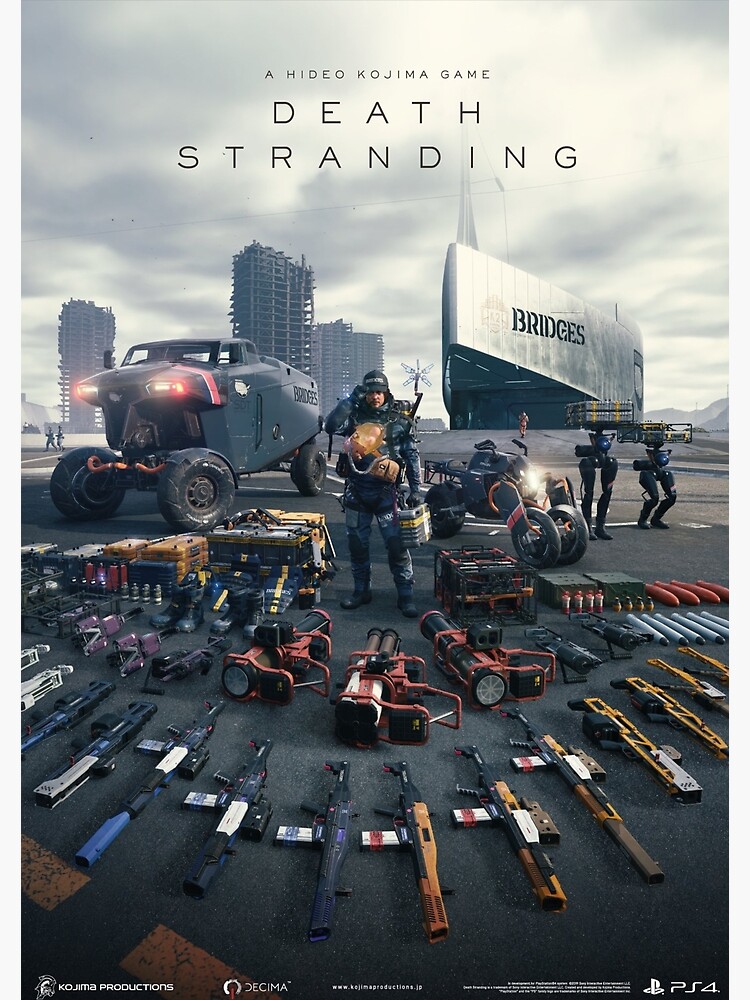 "Death Stranding Poster" Poster for Sale by Shrood-Boosting | Redbubble