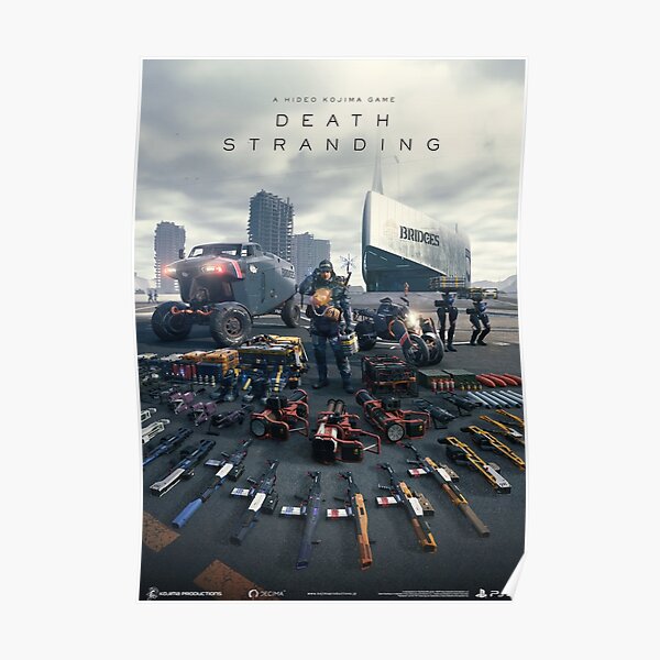 "Death Stranding Poster" Poster for Sale by Shrood-Boosting | Redbubble