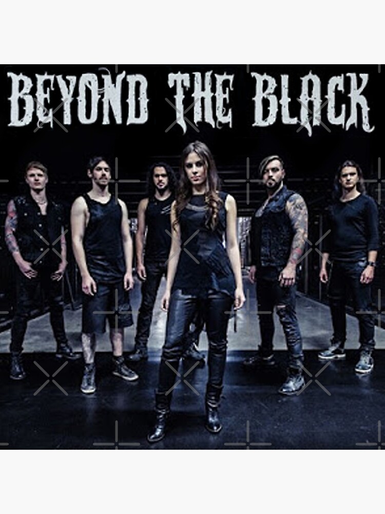 "Band Music Beyond The Black" Poster for Sale by jearose42 | Redbubble