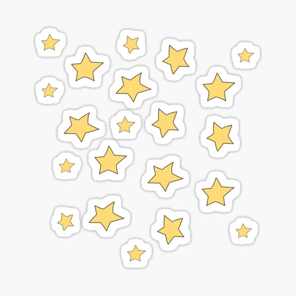 "Stars Pack" Sticker by federicopanelli | Redbubble