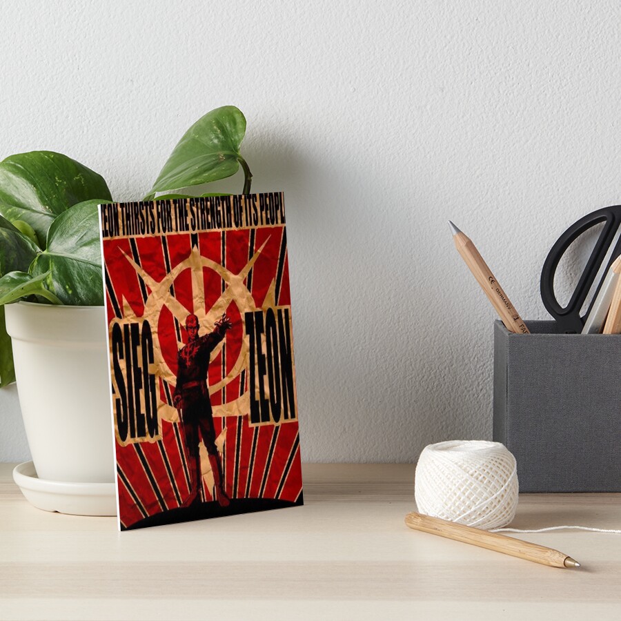 "Zeon Propaganda " Poster for Sale by NemoHenny | Redbubble