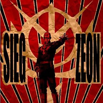 "Zeon Propaganda " Sticker for Sale by NemoHenny | Redbubble