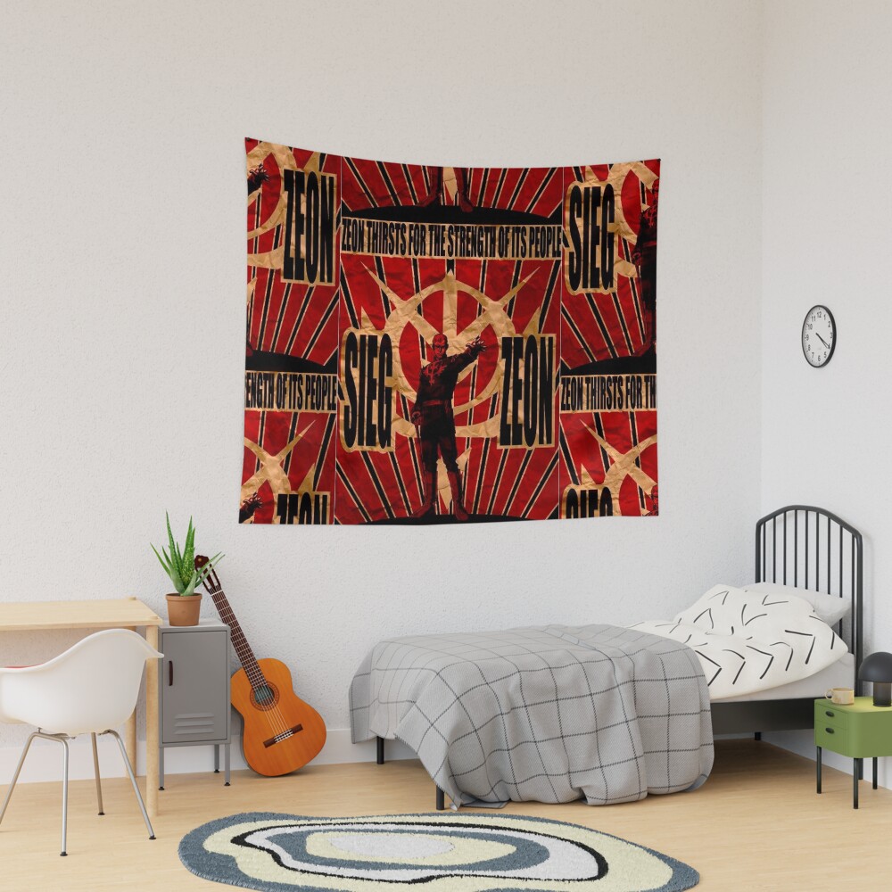 "Zeon Propaganda " Poster for Sale by NemoHenny | Redbubble