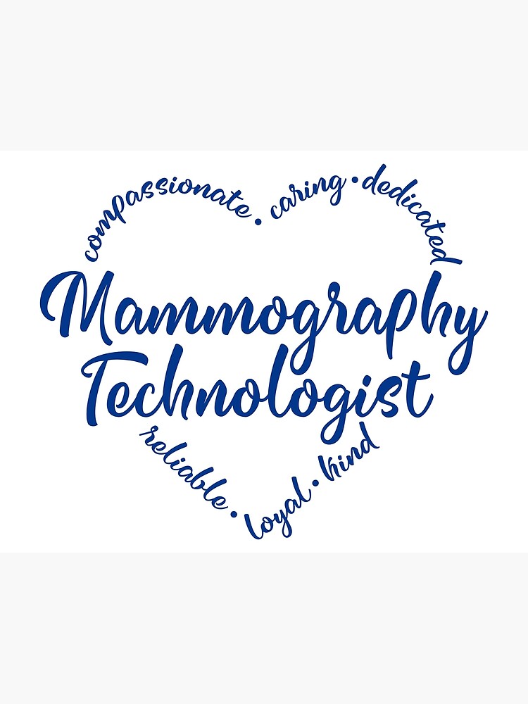 "Mammography tech, Mammo technologist" Poster for Sale by MB Design ...