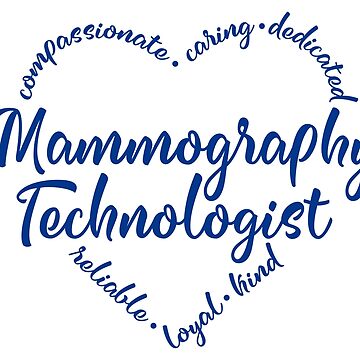 "Mammography tech, Mammo technologist" Poster for Sale by MB Design ...