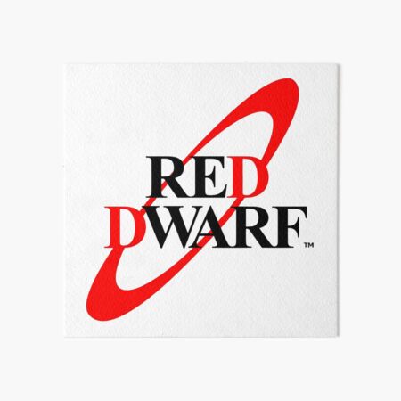 "Red Dwarf - Logo" Art Board Print by rickelodeon | Redbubble