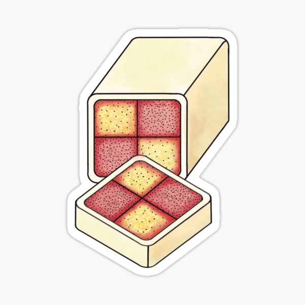 Battenberg Stickers | Redbubble