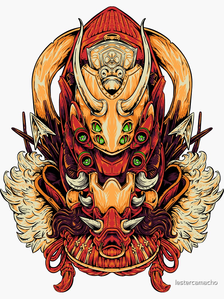 "EVANGELION 02" Sticker for Sale by lestercamacho | Redbubble