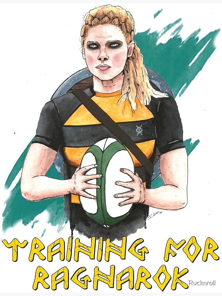 "Training for Ragnarok" Poster by Rucknroll | Redbubble