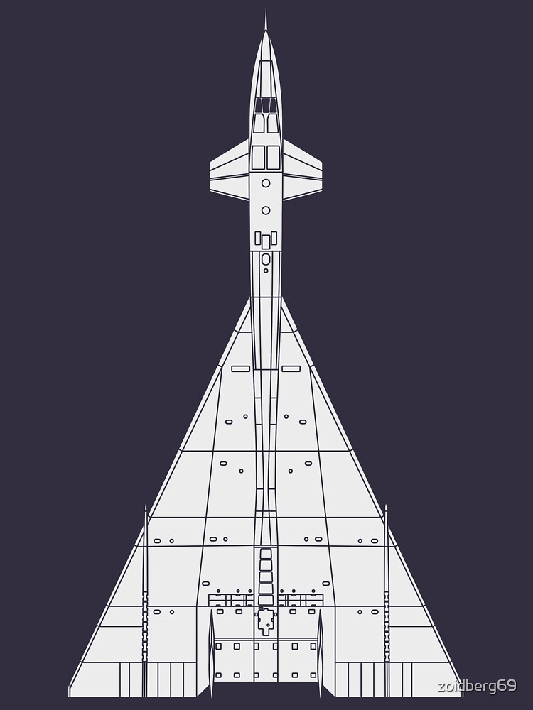 "North American XB-70 Valkyrie" T-shirt for Sale by zoidberg69 ...