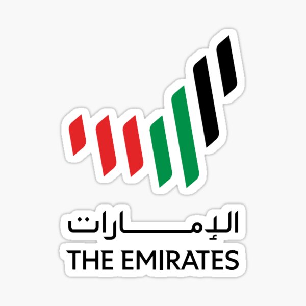 "The Emirates " Sticker for Sale by EmiratesToday | Redbubble